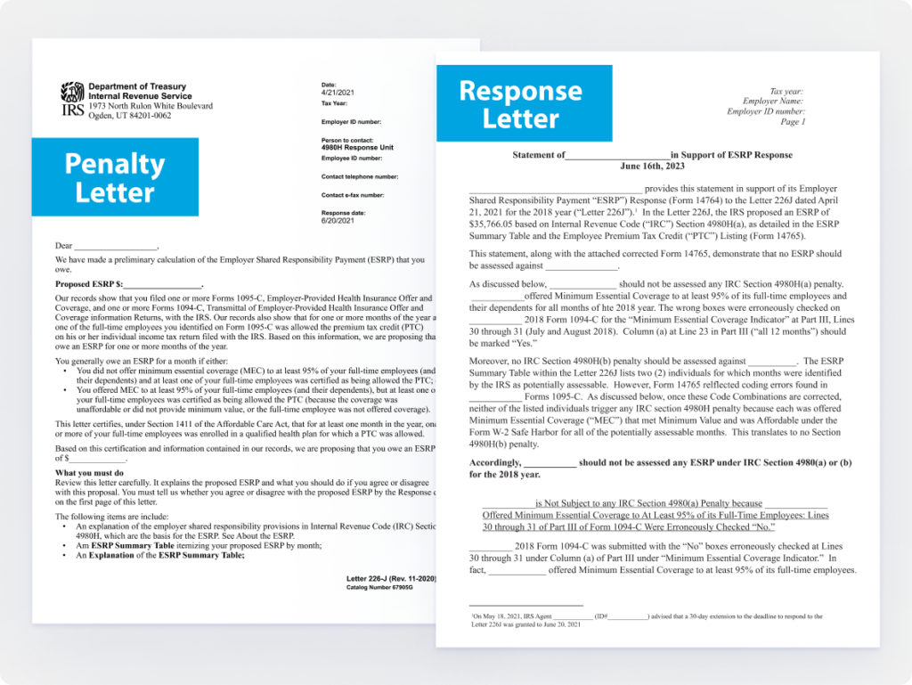 IRS Penalty Letter Response - Trusaic