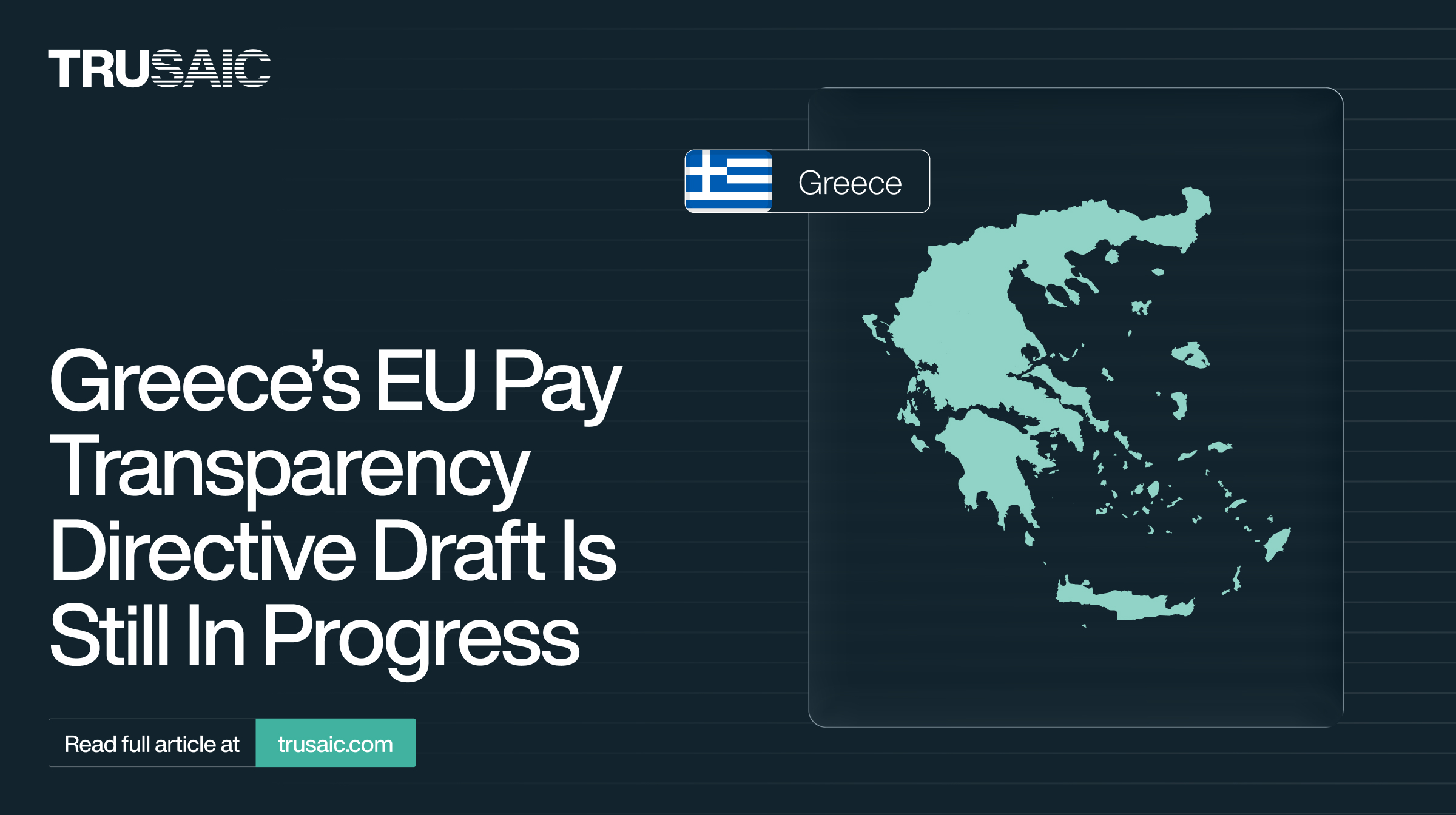 Greece's EU Pay Transparency Draft Is in Progress