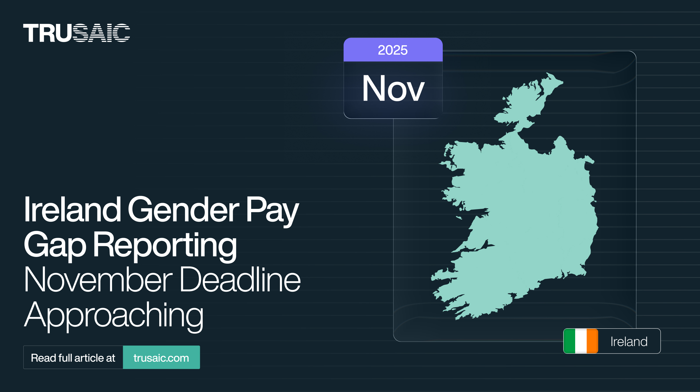 2025 Ireland Gender Pay Gap Reporting Deadline Approaching